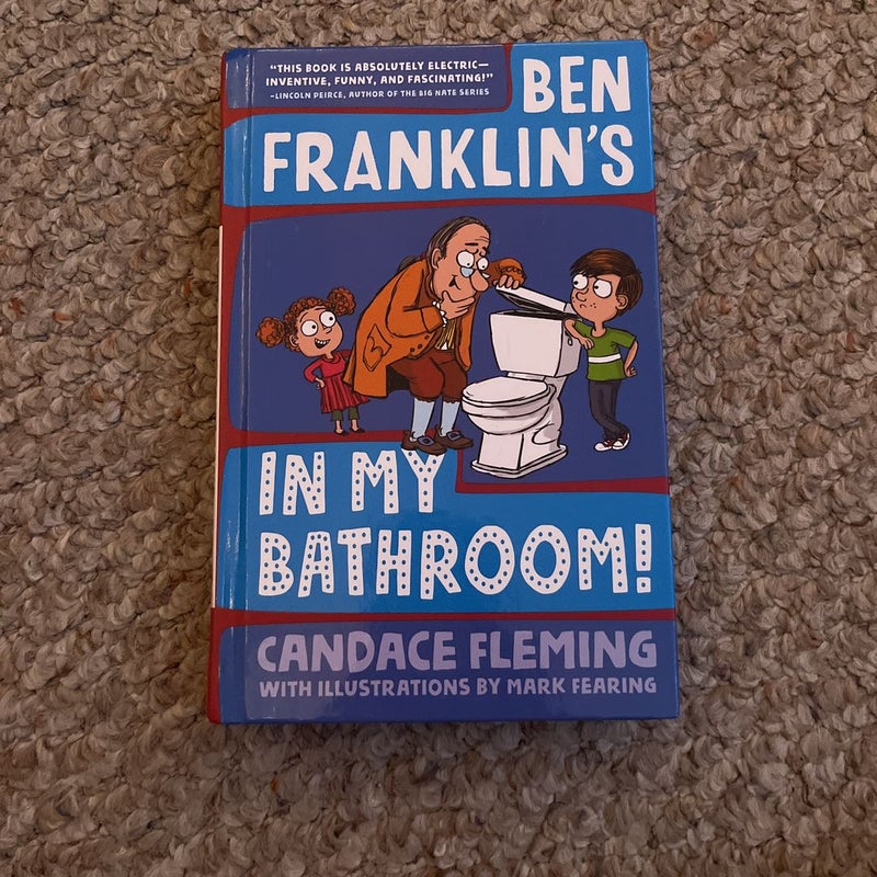 Ben Franklin's in My Bathroom!