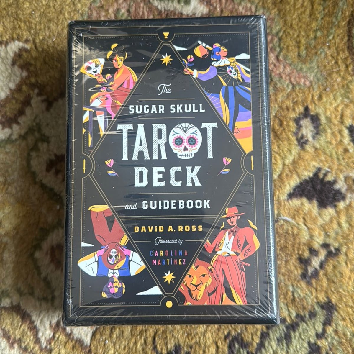 The Sugar Skull Tarot Deck and Guidebook by David A. Ross