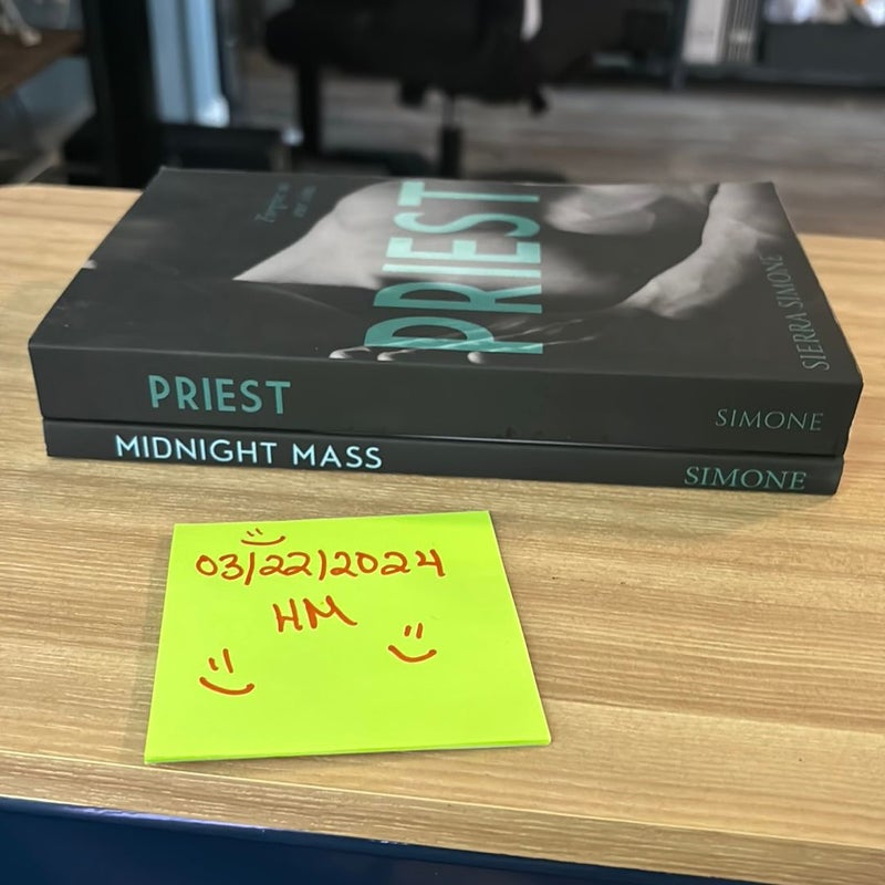 Priest & Midnight Mass - OOP Indie Covers by Sierra Simone, Paperback ...