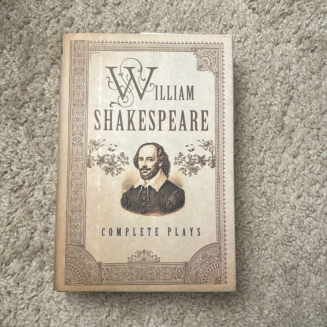 William Shakespeare Complete Plays by William Shakespeare, Hardcover ...