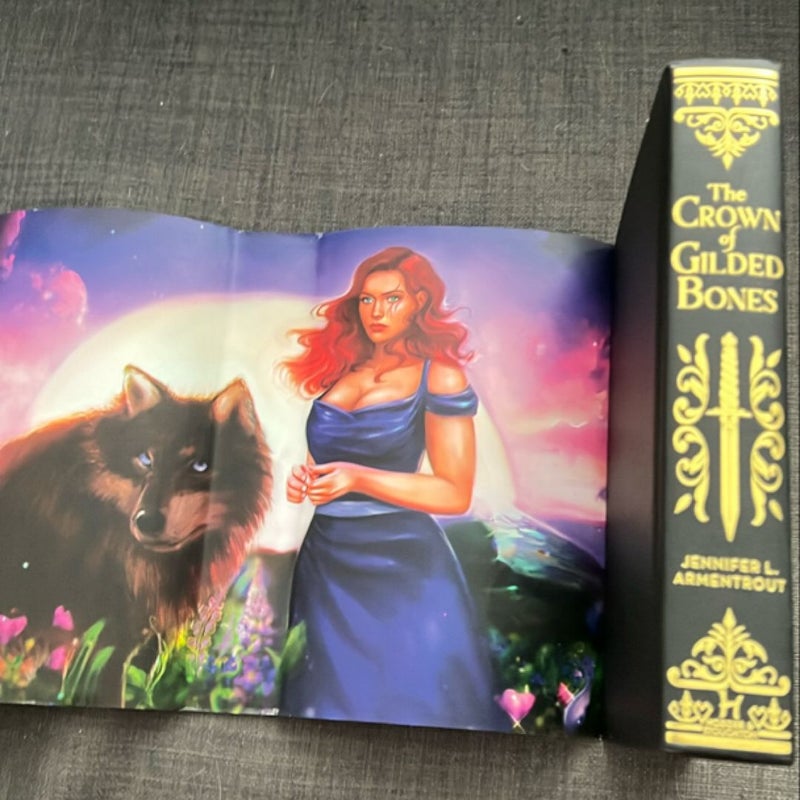 The Crown of Gilded Bones Fairyloot by Jennifer L Amentrout, Hardcover ...