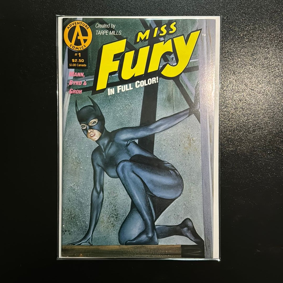 Miss Fury # 1 Adventure Comics Mann Byrd Groh Tarpe Mills by Adventure ...