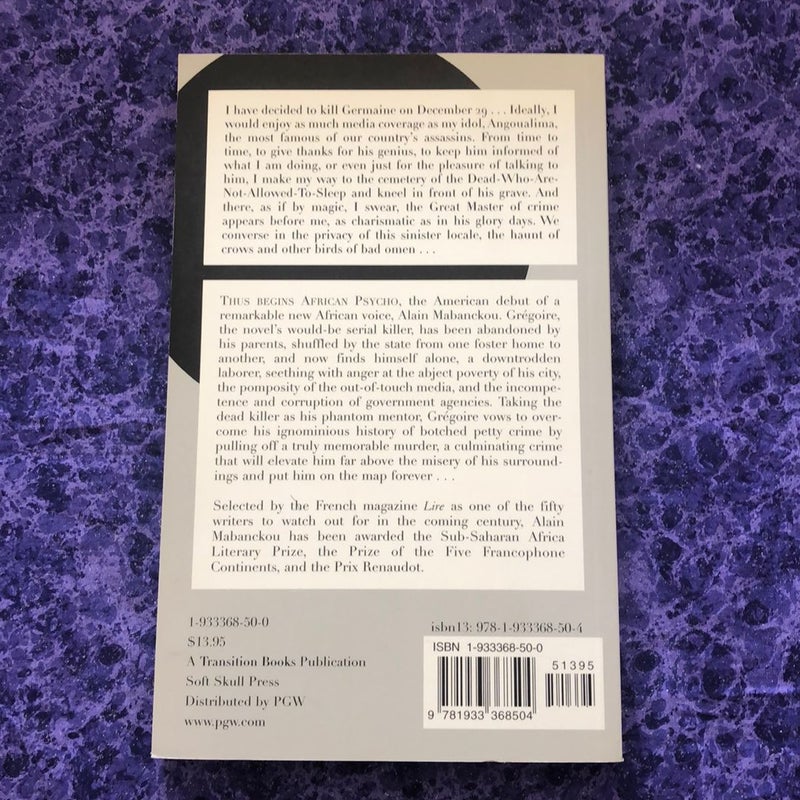 African Psycho by Alain Mabanckou, Paperback | Pangobooks