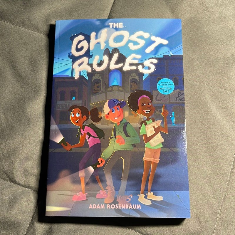 The Ghost Rules ARC by Adam Rosenbaum, Paperback | Pangobooks