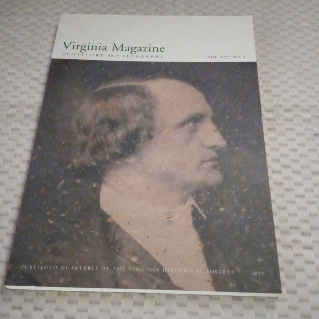 Virginia Magazine of History and Biography by Virginia Historial ...