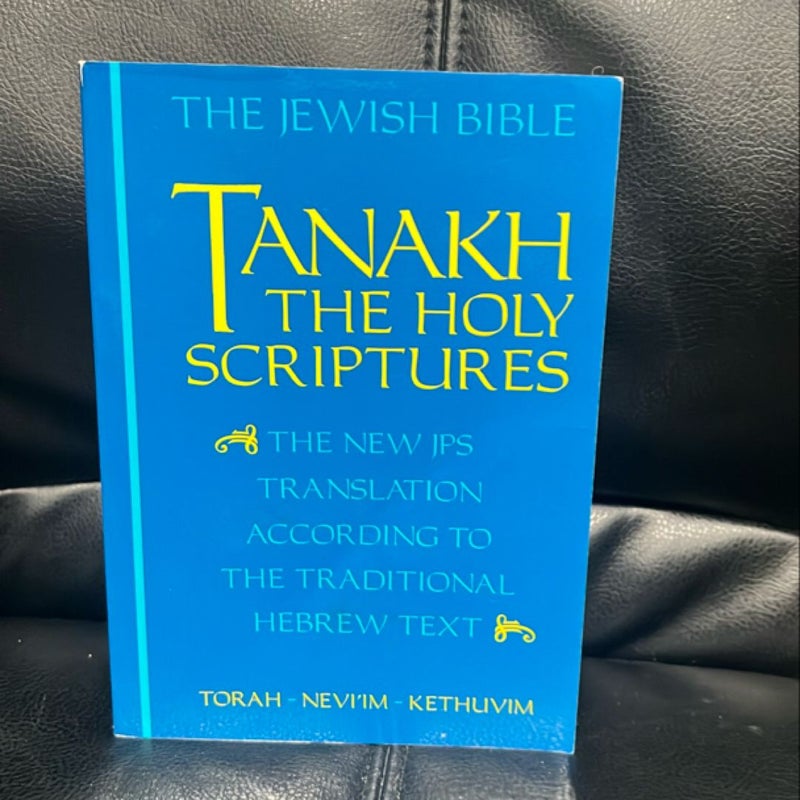 JPS TANAKH: the Holy Scriptures (blue) by Inc. Jewish Publication ...