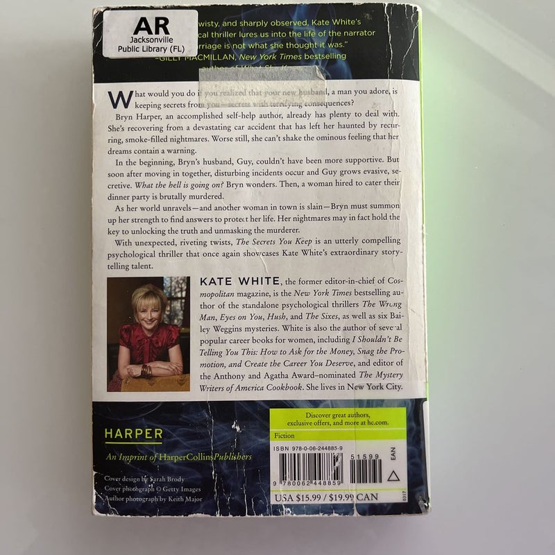 The Secrets You Keep by Kate White, Paperback | Pangobooks