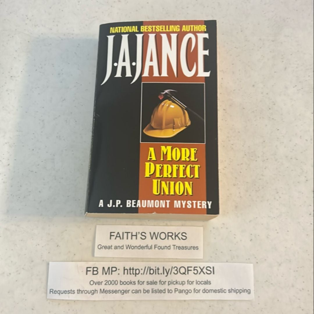 A more perfect union by J. A. Jance , Paperback | Pangobooks