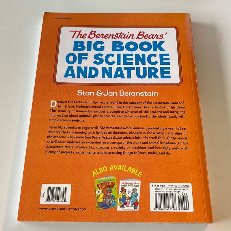 The Berenstain Bears' Big Book of Science and Nature by Stan Berenstain ...