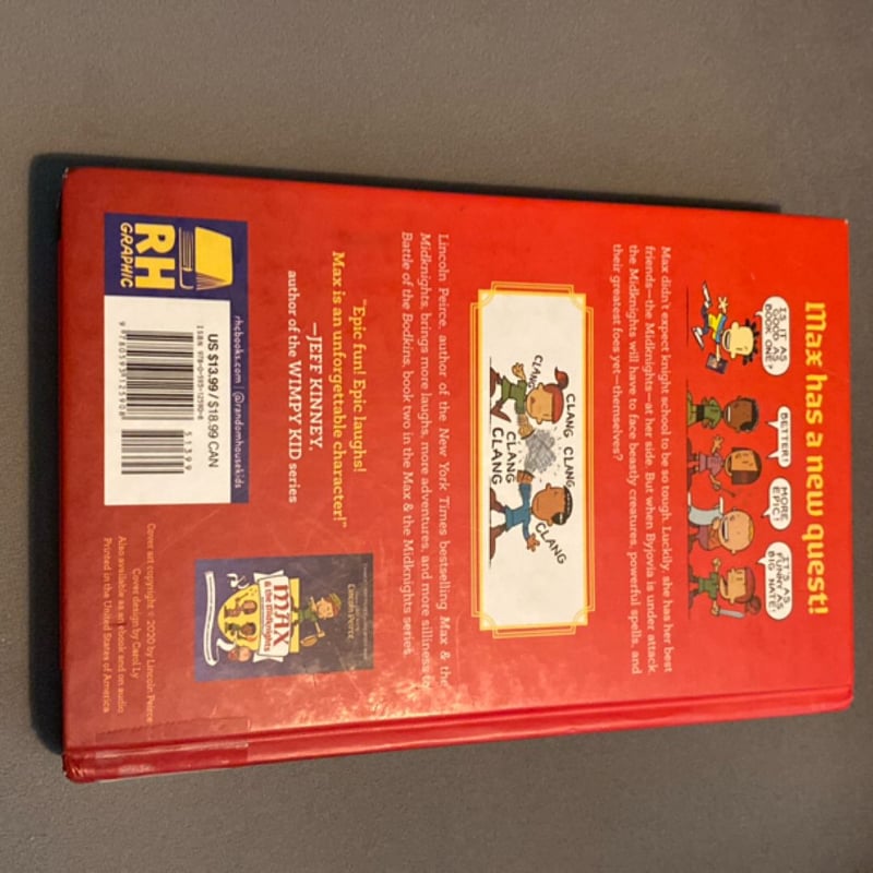 Max and the Midknights: Battle of the Bodkins by Lincoln Peirce