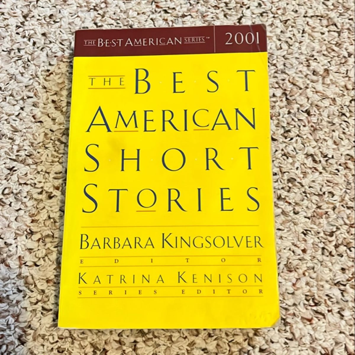 The Best American Short Stories 2001 by Katrina Kenison
