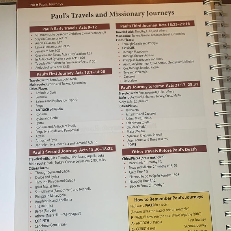 Rose Book of Bible Charts, Maps, and Time Lines by Rose Publishing Staff