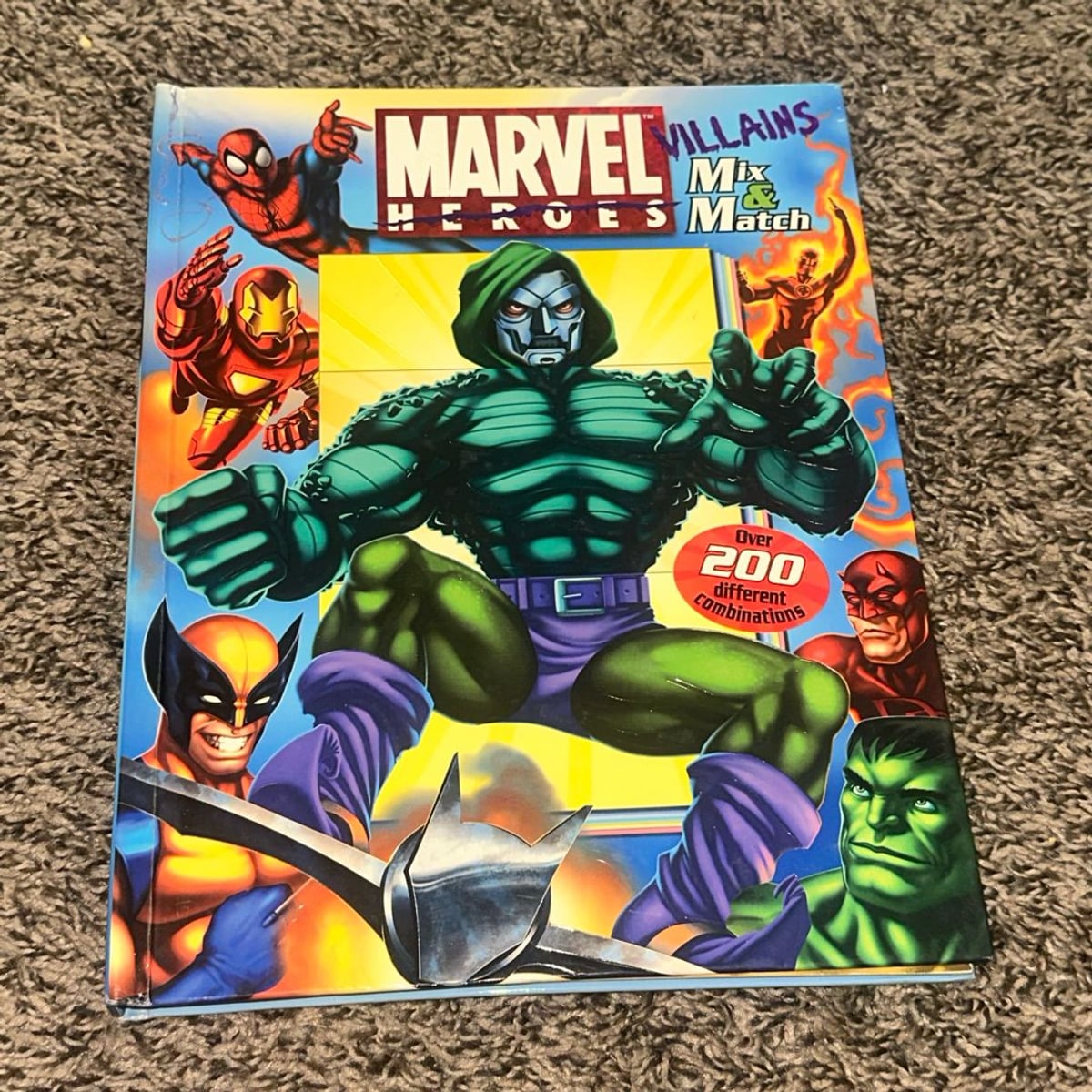 Marvel Villains Mix and Match by David Roe
