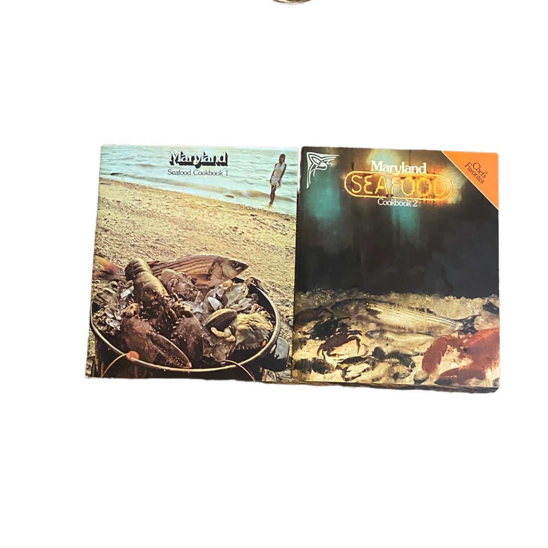 Maryland Seafood Cookbook 1 & 2 by Staff Maryland Seafood Authority ...