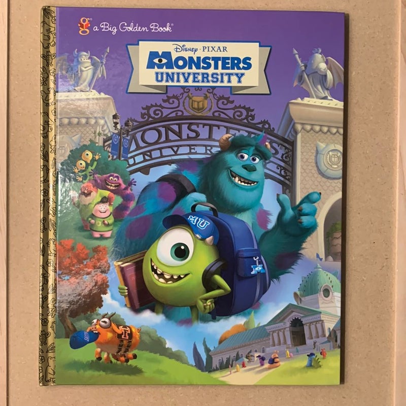 Monsters University Big Golden Book (Disney/Pixar Monsters University ...