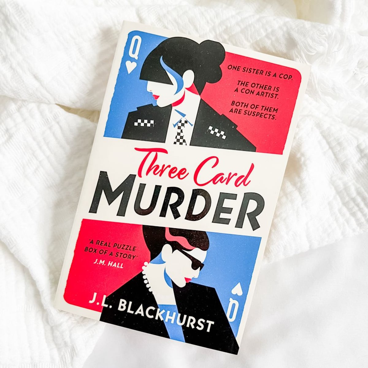Three Card Murder by J. L. Blackhurst