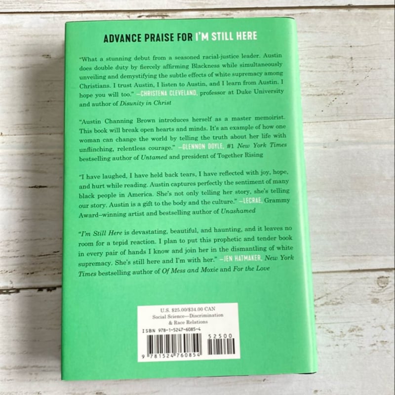 I'm Still Here by Austin Channing Brown, Hardcover | Pangobooks