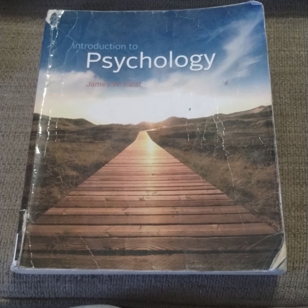 Introduction to Psychology by James W. Kalat, Paperback | Pangobooks