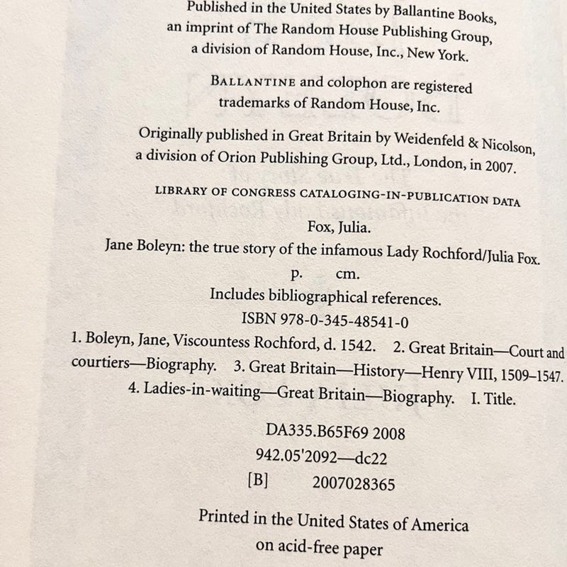 Jane Boleyn by Julia Fox, Hardcover | Pangobooks