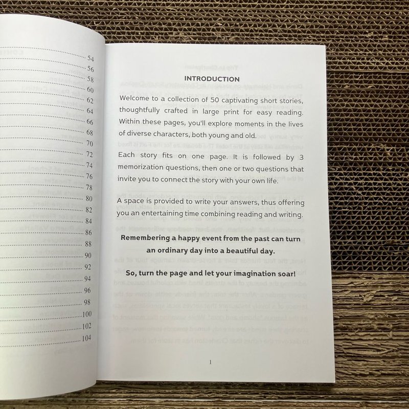 50 Short Stories for Seniors by Paula Jonnas