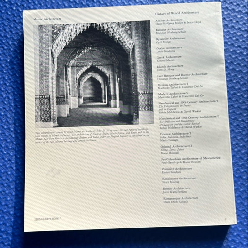 Islamic Architecture by John Hoag