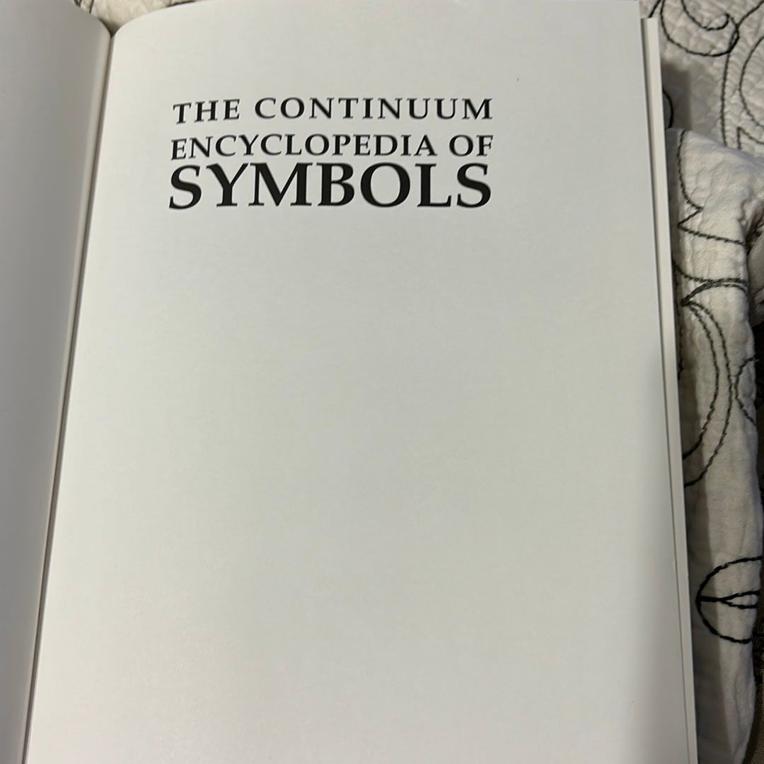 The Continuum Encyclopedia of Symbols by Lance W. Garmer, Hardcover ...