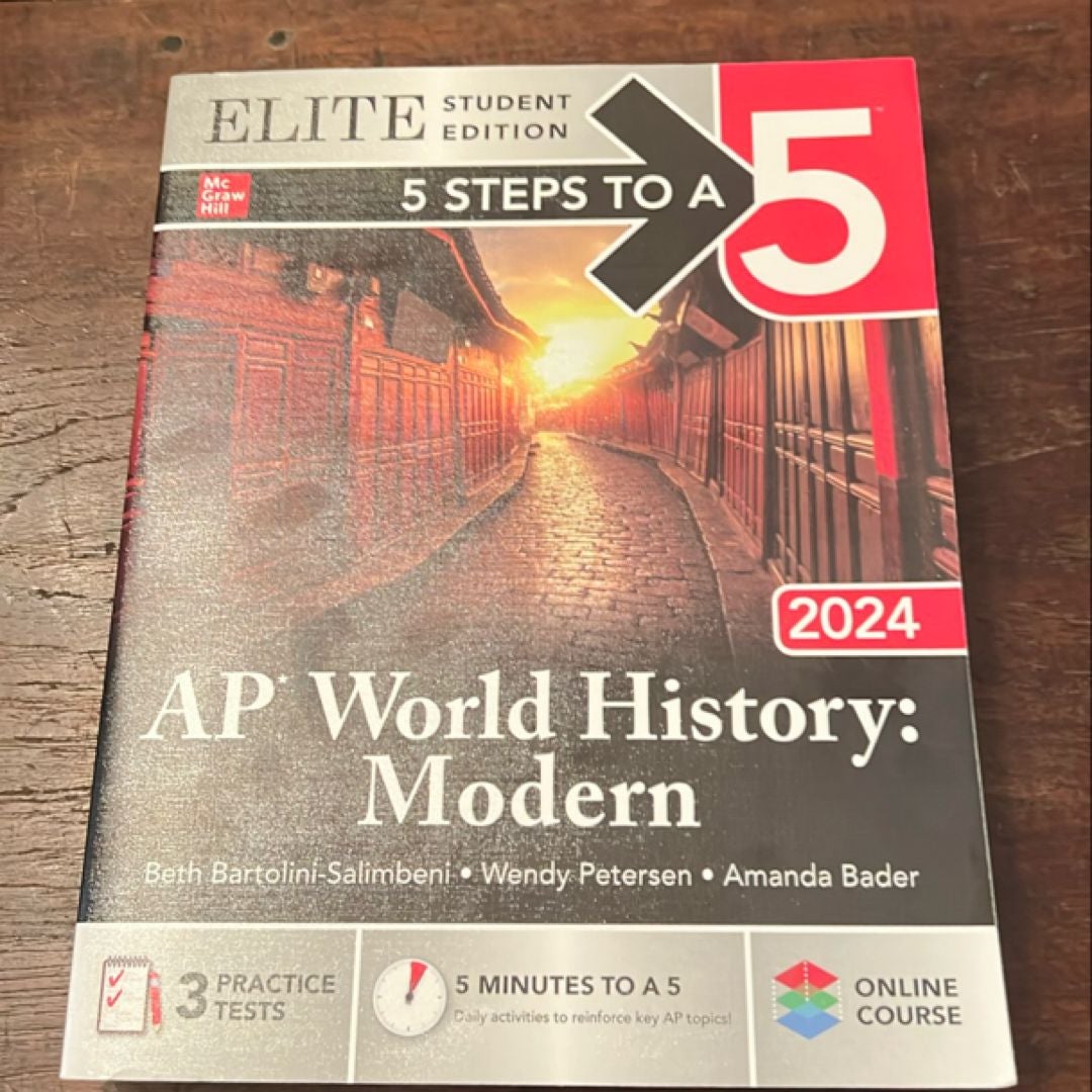 5 Steps to a 5: AP World History: Modern 2024 Elite Student Edition by ...