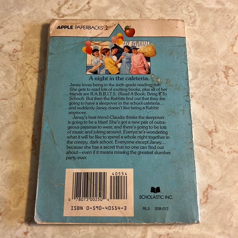 Sixth-Grade Sleepover by Eve Bunting