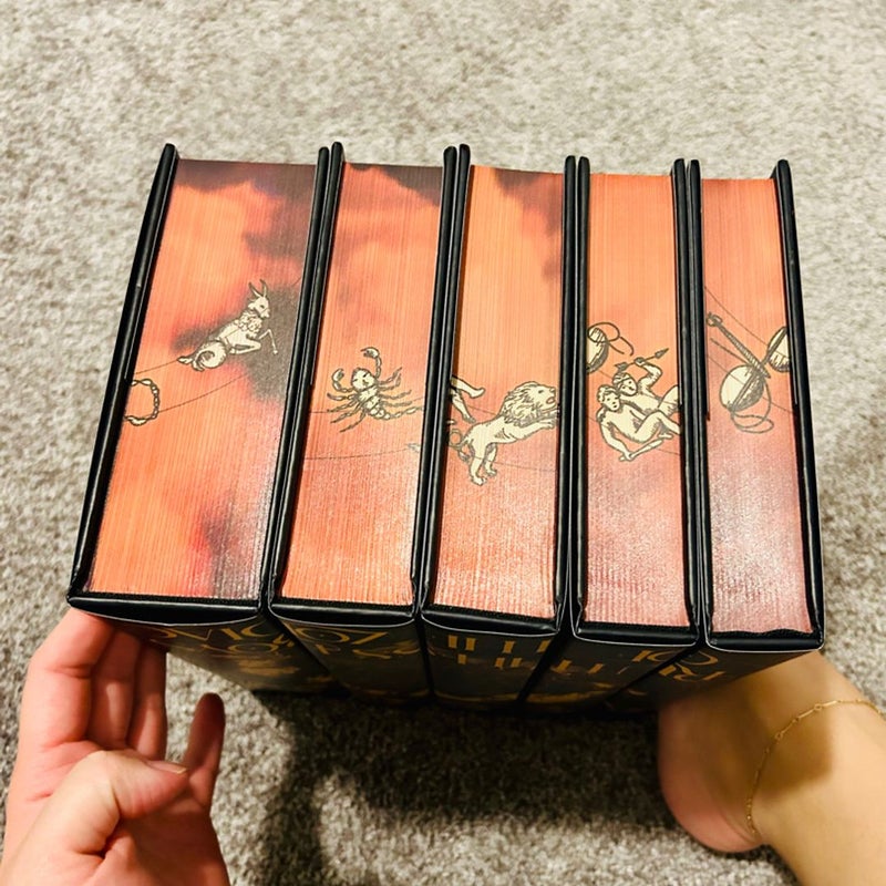 Bookish Box Ruthless Boys of the Zodiac Signed Set by Caroline Peckham ...