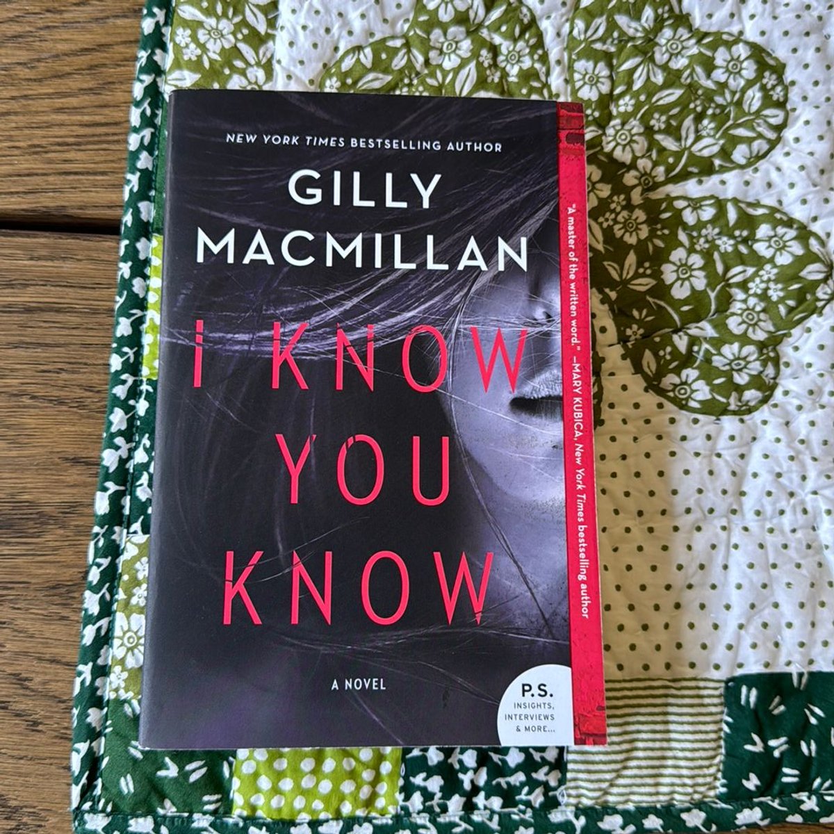 I Know You Know by Gilly Macmillan