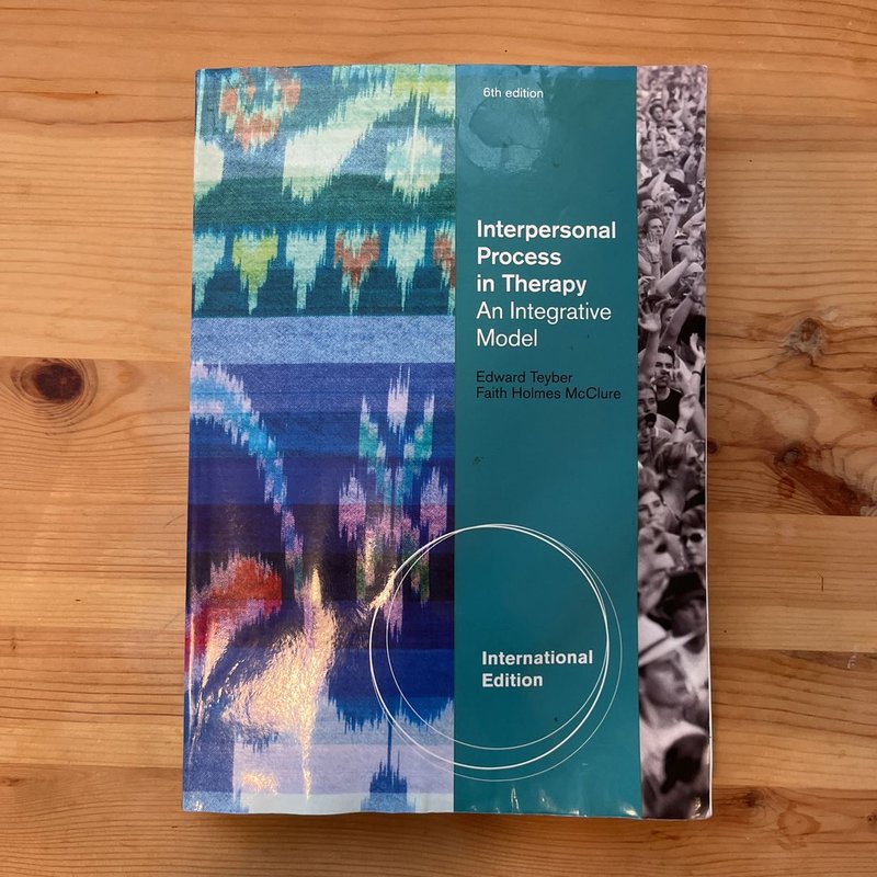 Interpersonal Process In Therapy By Edward Teyber Paperback Pangobooks