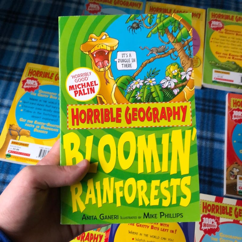 Horrible Geography Boxset by Anita Ganeri
