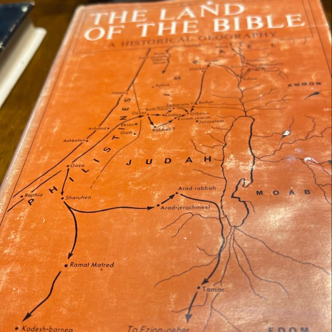 The Land of the Bible by Yohanan Aharoni, Hardcover | Pangobooks