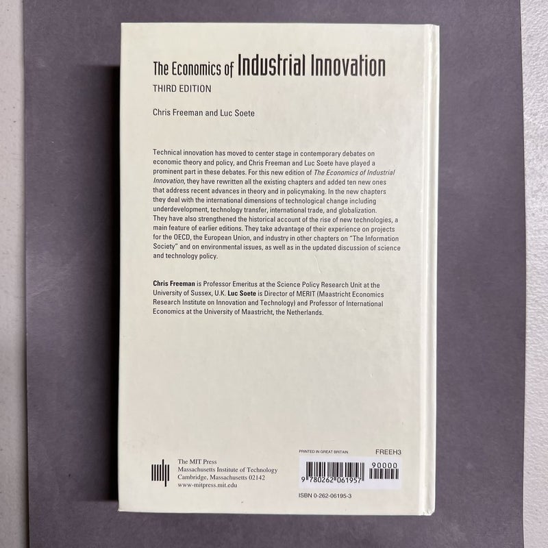 The Economics of Industrial Innovation by Christopher Freeman, Hardcover | Pangobooks