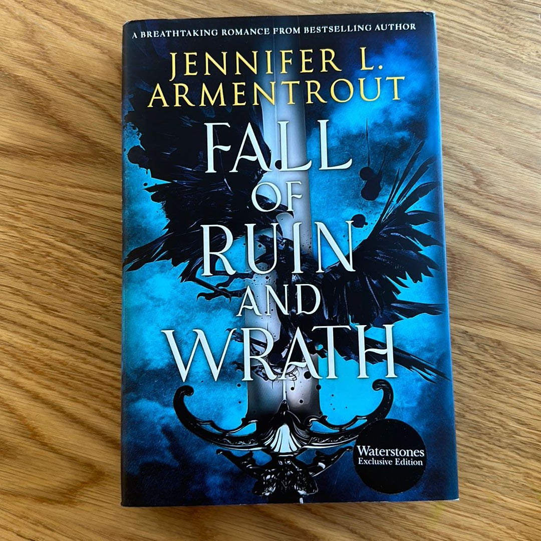 Fall of ruin and wrath (Waterstones SPRAYED EDGES) by Jennifer L ...