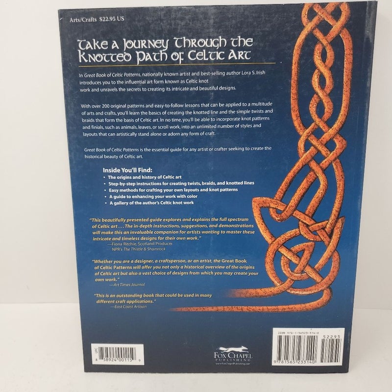 Great Book of Celtic Patterns by Lora S. Irish, Paperback | Pangobooks