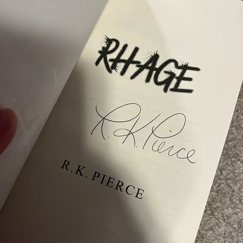 Rhage *signed* by RK Pierce, Paperback | Pangobooks