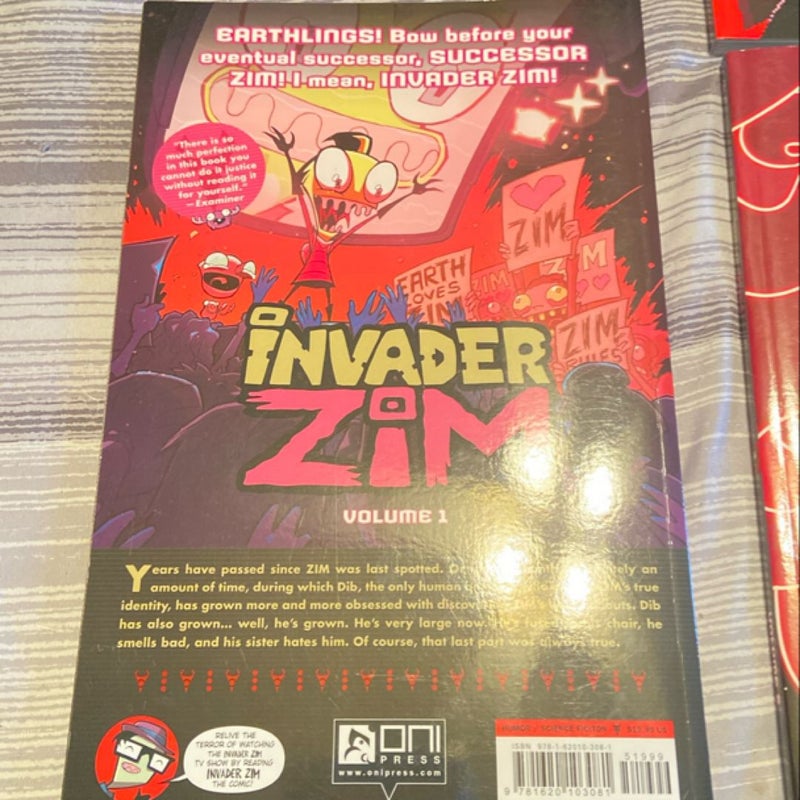 Invader ZIM Vol. 1 by Jhonen Vasquez