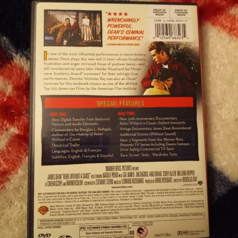 Rebel Witbout a Cause DVD by , Hardcover | Pangobooks