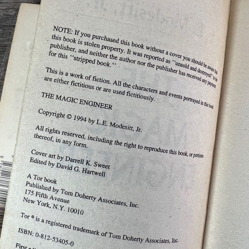 The Magic Engineer by L E Modesitt Jr, Paperback | Pangobooks