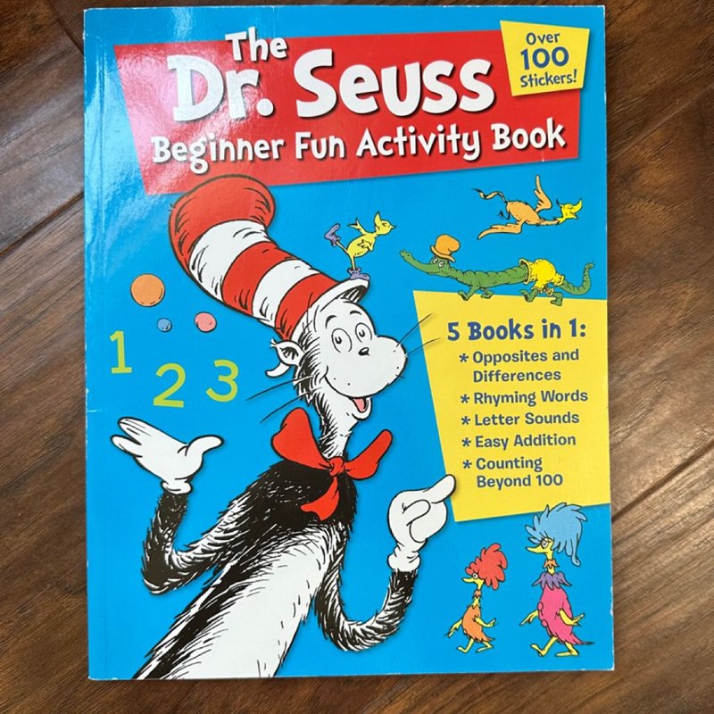 The Dr. Seuss Beginner Fun Activity Book by Seuss