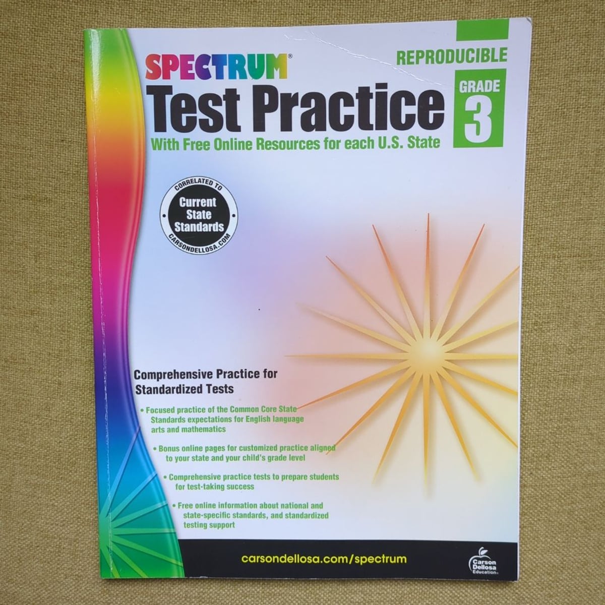 Test Practice, Grade 3 by Spectrum