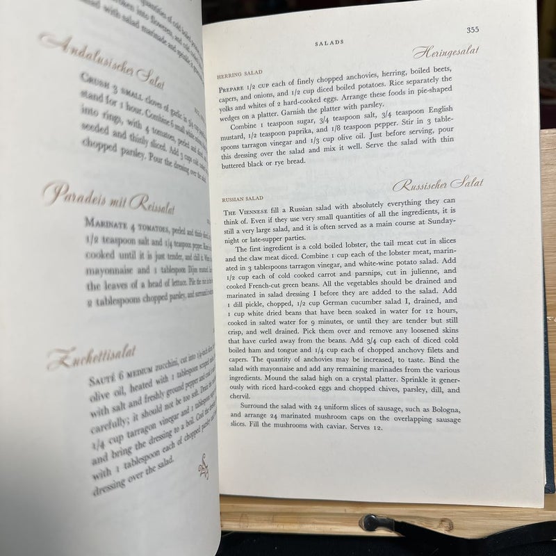 Gourmets Okd Vienna Cookbook