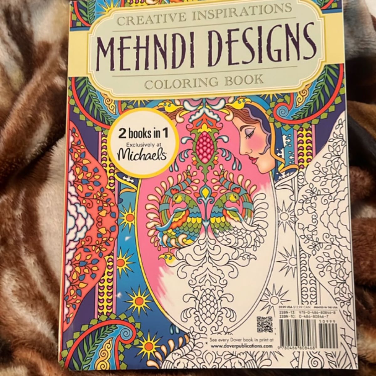 Michaels X Creative Inspirations Mehndi Designs Coloring Book by ...