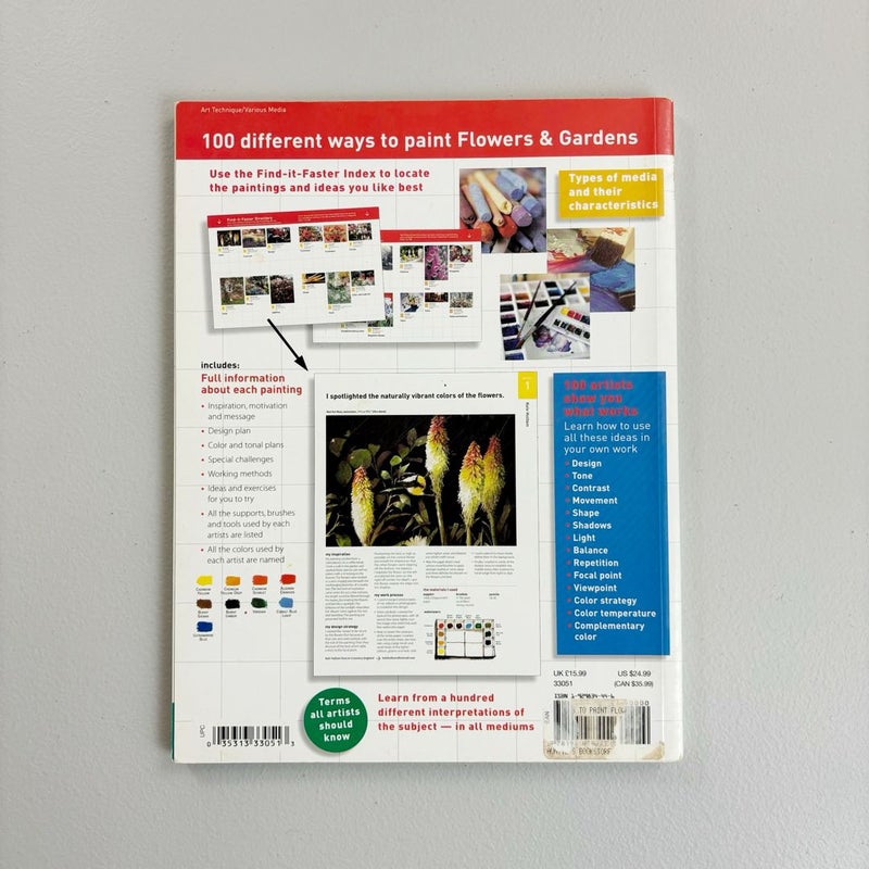 100 Ways to Paint Flowers and Gardens by Terri Dodd, Jennifer King ...