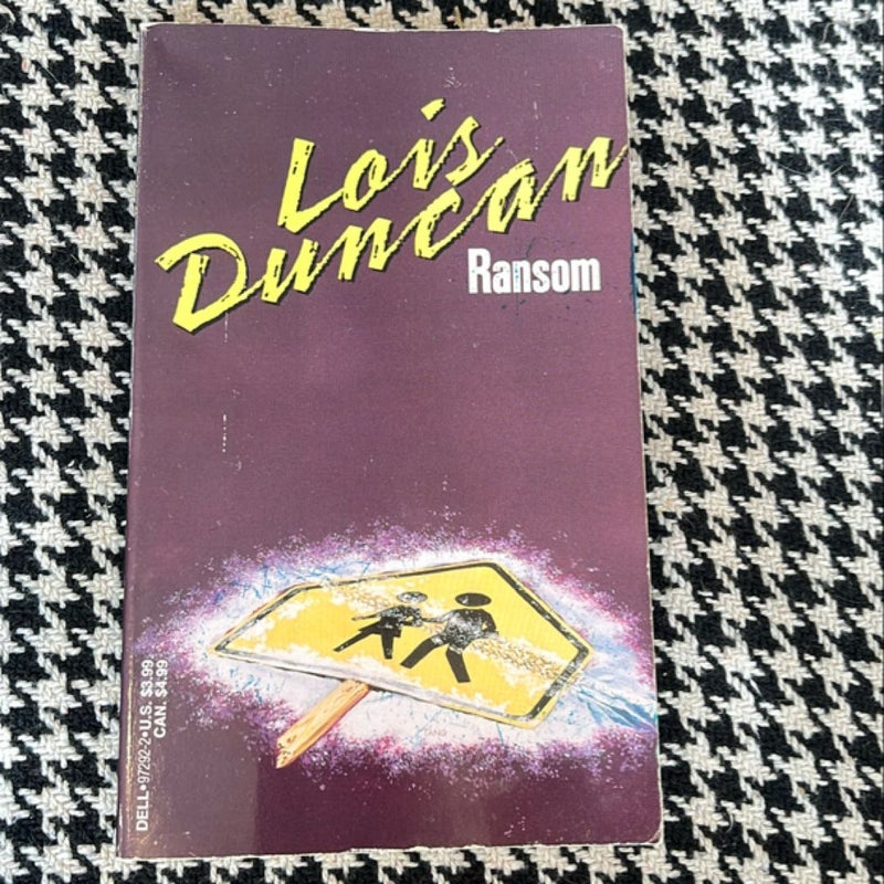 Ransom *1990 cover by Lois Duncan, Paperback | Pangobooks