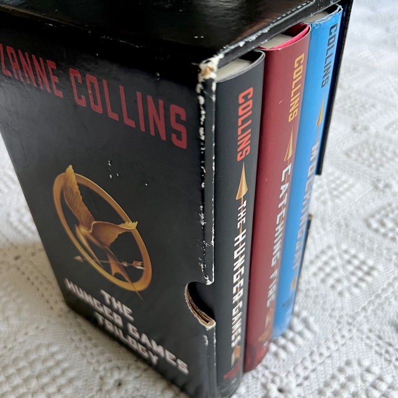 The Hunger Games Trilogy by Suzanne Collins, Hardcover | Pangobooks