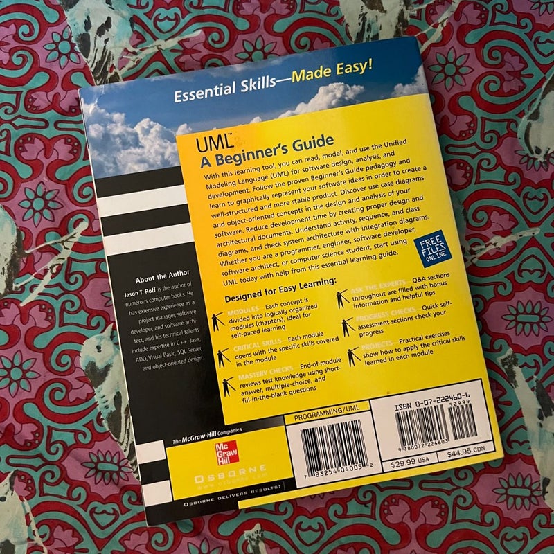 UML: a Beginner's Guide by Jason T. Roff, Paperback | Pangobooks
