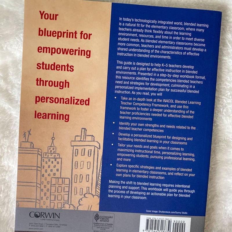 The Blended Learning Blueprint for Elementary Teachers by Jayme Linton
