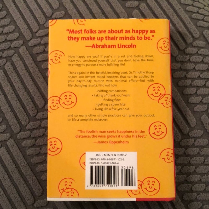 100 Ways to Happiness by Dr. Timothy J. Sharp, Hardcover | Pangobooks